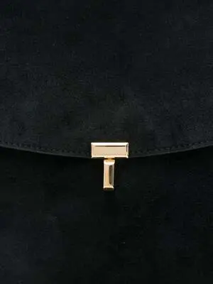 TOTEME T-lock Suede Leather Tote Bag - Multicolor