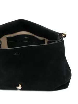 TOTEME T-lock Suede Leather Tote Bag - Multicolor
