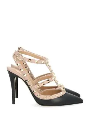 Valentino Garavani Valentino Garavani Rockstud Patent Leather Pumps Black