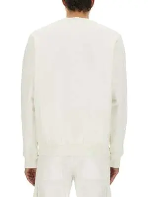 Casablanca Organic Cotton Sweatshirt With Home Way Mountain Embroidery