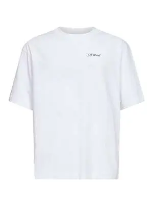 Off-White White Jersey Half Arrow Skate T-shirt - Multicolor