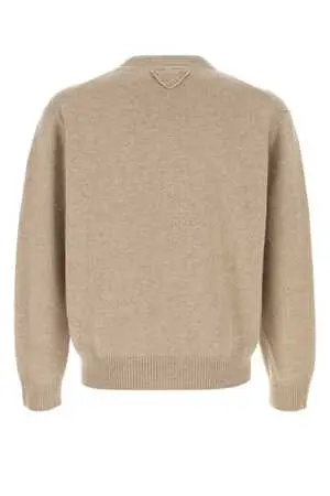 Prada Sand Cashmere Sweater