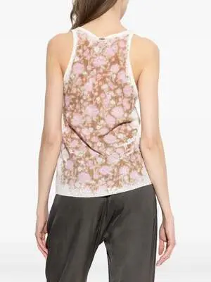 DIESEL® Floral Knitwear Top