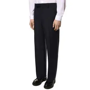 Prada Wool & Mohair Blend Classic Trousers
