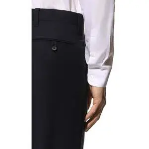 Prada Wool & Mohair Blend Classic Trousers