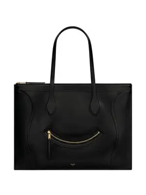 Celine Luggage Leather Tote Bag - Multicolor