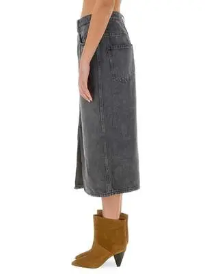 Isabel Marant Étoile Tilauria Skirt - Gray