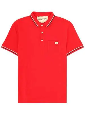 Valentino Garavani Polo Con Patch Logo