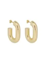 Rabanne Link Hoop Earrings - Multicolor