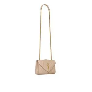 Saint Laurent Envelope Small Bag - Cream