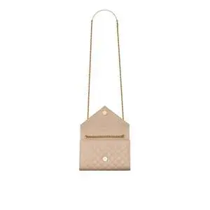 Saint Laurent Envelope Small Bag - Cream