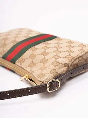 Gucci Gg Monogram Crossbody Bag - Multicolor