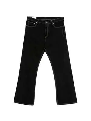 Off-White Slim Relaxed Fit Jeans With Half Arrow Detail - Multicolor