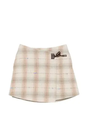 Loewe Wool And Cashmere Mini Skirt - Multicolor