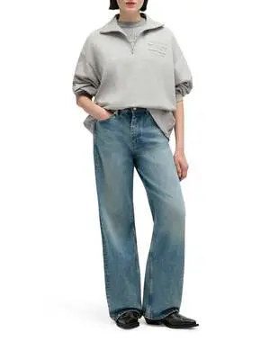 GANNI Iziey Jeans In Rigid Denim