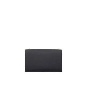 Saint Laurent Kate Small Tassel Grain Leather Shoulder Bag - Black