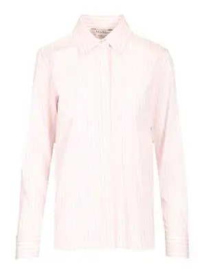 Max Mara Striped Cotton Poplin Shirt - Multicolor