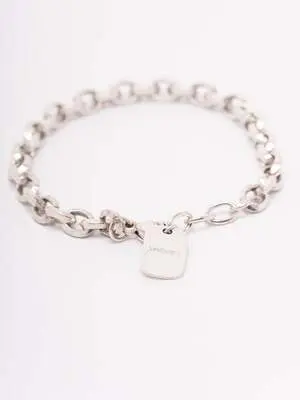 Saint Laurent Link Bracelet With Pendant