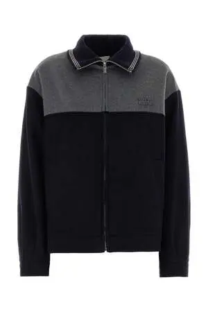 Miu Miu Two-tone Velour Jacket - Multicolor