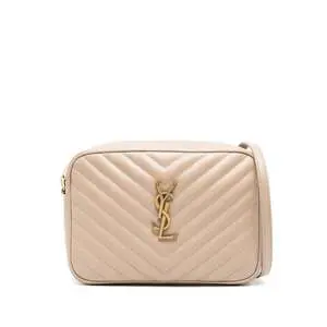 Saint Laurent Camera Bag Lou" Crossbody Bag - Cream