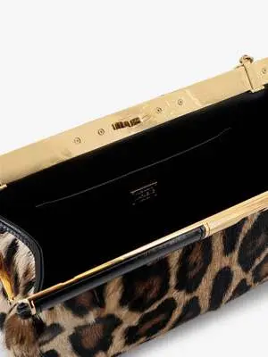 Dolce & Gabbana Marlene Shoulder Bag In Pony Skin - Multicolor