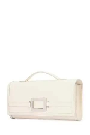 ROGER VIVIER Belle Vivier Metal Buckle Clutch - Multicolor