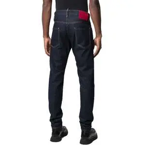 Dsquared2 Cotton Denim Jeans - Blue