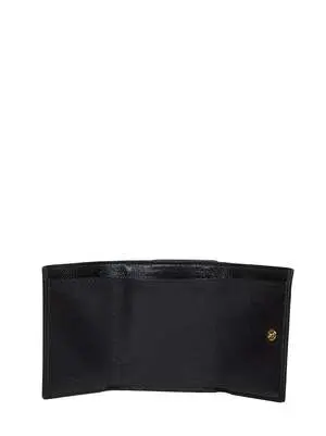 Chloé Black Paddington Mini Tri-fold Wallet - Multicolor