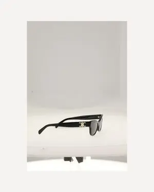 Celine CELINE Triomphe Oval Sunglasses Multicolor