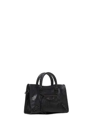 Balenciaga Black Le City S Bag - Multicolor