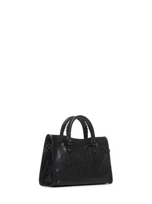 Balenciaga Black Le City S Bag - Multicolor