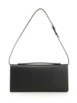 VALEXTRA Iside Clutch With Handle And Strap - Black