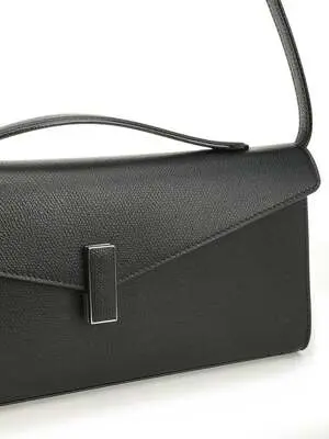 VALEXTRA Iside Clutch With Handle And Strap - Black