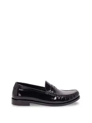 Saint Laurent SAINT LAURENT Calfskin Loafers Multicolor
