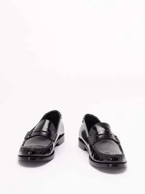 Saint Laurent Calfskin Loafers - Multicolor