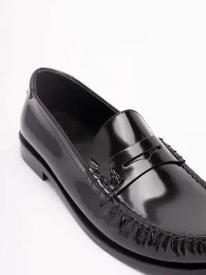 Saint Laurent Calfskin Loafers - Multicolor