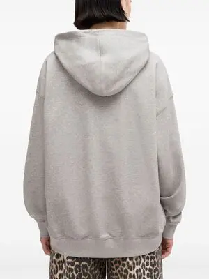 GANNI Margot Organic Cotton Hoodie - Multicolor