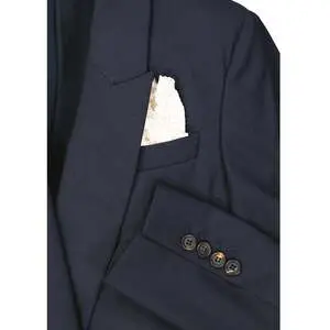 Brunello Cucinelli Virgin Wool Jacket With Press Button Closure
