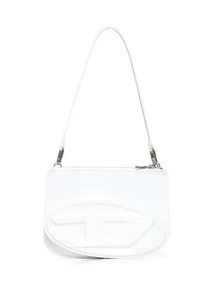 DIESEL® 1dr Twin Shoulder Bag In White Nappa Leather - Multicolor