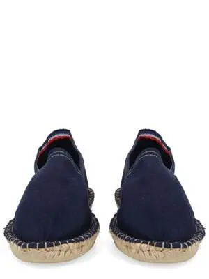 A.p.c. Espadrilles In Cotton Canvas - Blue