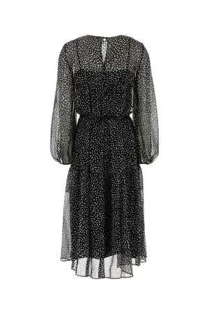 Max Mara Printed Silk Dress - Multicolor
