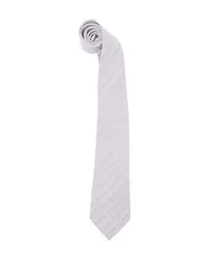 Saint Laurent Silk Neck Tie - Multicolor