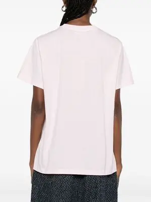 GANNI Organic Cotton Graphic T-shirt - Multicolor