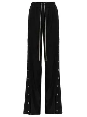 Rick Owens Wide Pusher Pants - Black
