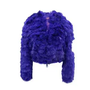 Dsquared2 Feathers Bomber Jacket - Blue