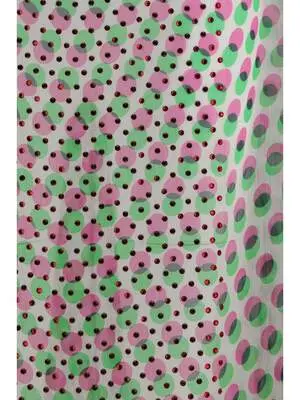Dries Van Noten Polka-dot Cape Dress