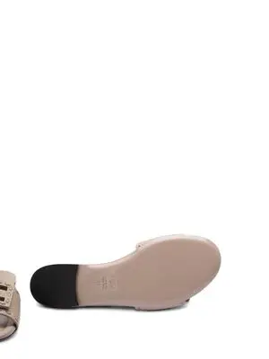 Fendi Baguette Leather Slides - Multicolor