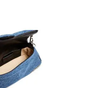 Jacquemus Le Petit Bambimou Bag In Denim - Blue