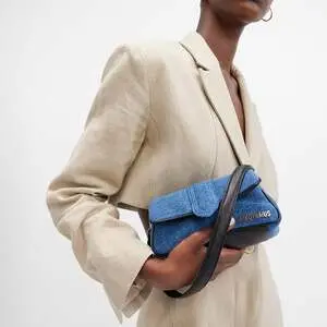 Jacquemus Le Petit Bambimou Bag In Denim - Blue