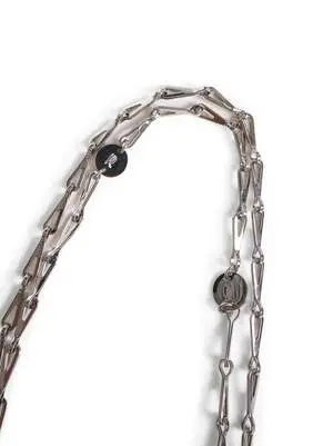Rabanne Silver Sparkle Discs Nano Shoulder Bag - Multicolor